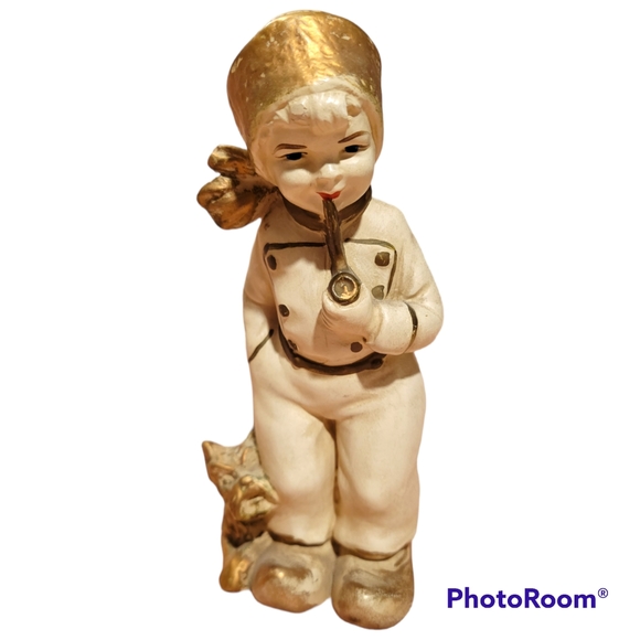 Accents | Antique Chalkware Dutch Boy And Girl Rare | Poshmark